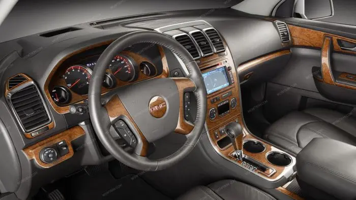 gmc acadia interior